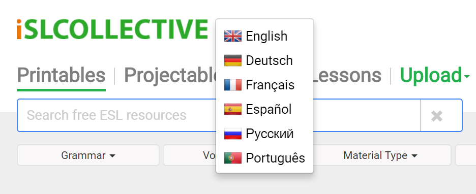 ISLCollective Teachers Love These Free ESL ELL Resources Emerging 